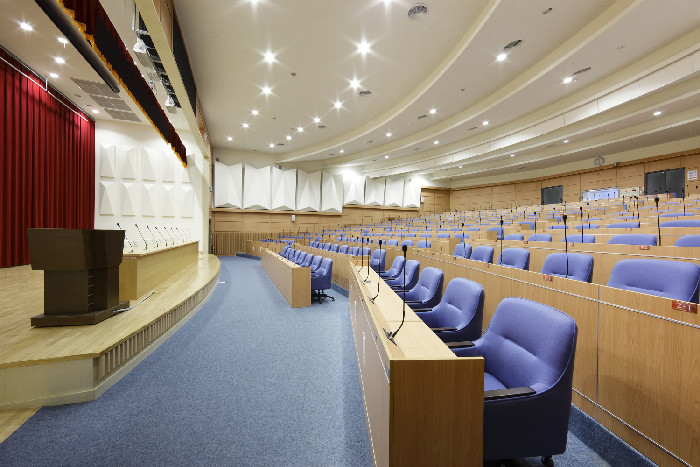 C-International Conference hall, Library Building, National Chin-Yi ...